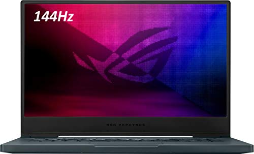 ASUS ROG Zephyrus M15 15.6" Full HD 144HZ Gaming Laptop, Core i7-10750H, RGB Backlit Keyboard, Bluetooth, HDMI Output, NVIDIA GeForce GTX 1660 Ti Graphics, Windows 10, Gray (16GB RAM | 512GB PCIe SSD)