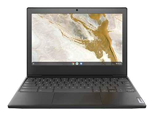 Lenovo IdeaPad 11.6"" HD Intel N4020 4GB RAM 32GB eMMC Webcam BT Chrome OS, Black (82BA0000US)