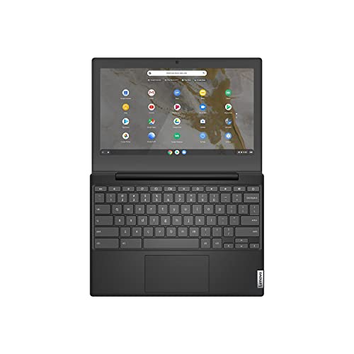Lenovo IdeaPad 11.6"" HD Intel N4020 4GB RAM 32GB eMMC Webcam BT Chrome OS, Black (82BA0000US)