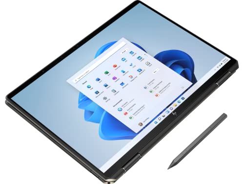 HP Spectre x360 Luxury 14T,13.5" 3:2 WUXGA+ Touch,Intel i7-1165G7, 16GB RAM, 1TB SSD, Bang&Olufsen Quad Speakers, Fingerprint, HP Tilt Pen, Nightfall Black, Win 10 Pro, 64GB TechWarehouse Flash Drive