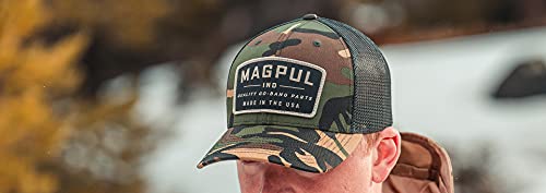 Magpul mens Magpul Snap Back Baseball Cap, One Size Fits Most Go Bang Trucker Hat Woodland Camo, Woodland Camo, One Size US
