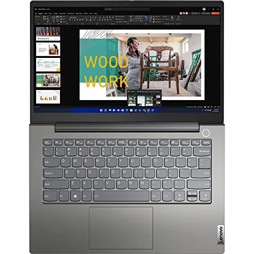 Lenovo Latest ThinkBook 14 Gen 4, 12th Gen Intel i7-1255U, 14.0" FHD (1920 x 1080) IPS, Anti-Glare, Touchscreen, 512GB SSD, 16GB DDR4 RAM, Thunderbolt 4, Warranty, Win 11 Pro - Mineral Grey