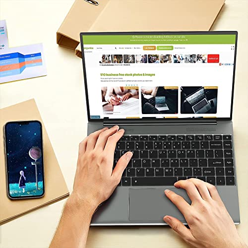 XOPPOX 13.5’’ Laptop Computer, Newest UHD 3000 x 2000 Clear Screen PC Laptops, Windows 10 Home with Intel Celeron N4020 Dual Core 8GB RAM 128GB SSD for Students School Office, Gray