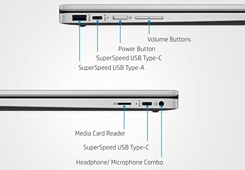 HP X360 2 in 1 Convertible Laptop 14" Touch-Screen HD Chromebook, Intel Celeron N4500, 4GB Memory, 32GB eMMC Storage, USB Type C, WiFi, Webcam, Bluetooth, Chrome OS, TiTac Card