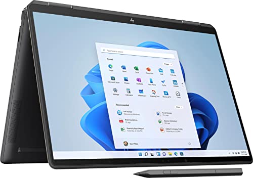 2022 Newest HP Spectre x360 13.5" 60Hz Touchscreen FHD IPS 2-in-1 Laptop 12th Gen (Intel i7-1255U 10-Core, 16GB RAM, 1TB SSD, Intel Iris Xe, Backlit KYB, WiFi 6, BT 5.2, Active Pen, Win11H) w/Hub