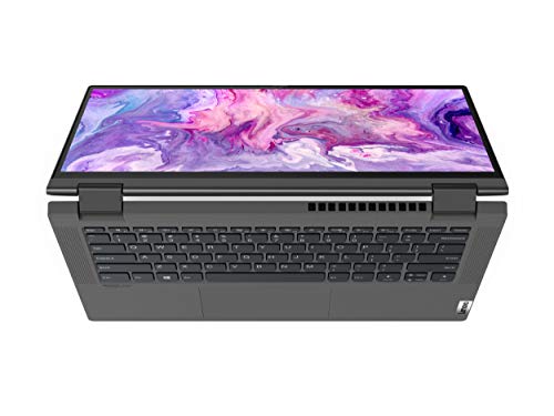 Lenovo IdeaPad Flex 5i 14" Convertible Laptop, FHD (1920 x 1080) Touch Display, Intel Core i5-1135G7 Processor, 8GB DDR4 RAM, 128GB SSD, Intel Iris Xe Graphics, Windows 10, 82HS000FUS, Graphite Grey