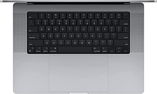 Late 2021 Apple MacBook Pro with Apple M1 Pro chip (16-inch, 16GB RAM, 512GB SSD) Space Gray (Renewed)