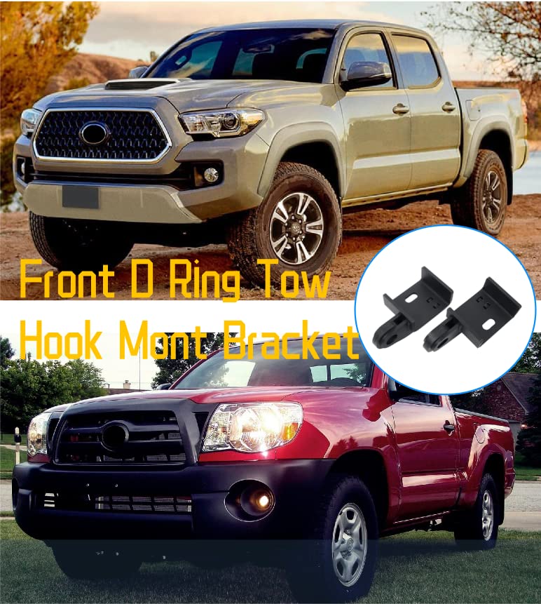 LAWETA 88711 Upgraded Tow Hook Compatible with Toyota Tacoma 2009-2023 Demon Hooks Bracket