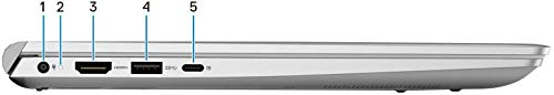 Dell Inspiron 14 5000 (5402) Laptop Computer - 14 inch Full HD Narrow Border Display (Intel Core 11th Gen i3-1115G4, 4GB, 128GB PCIe M.2 NVMe SSD, Camera, Backlit) Windows 10 Home, Platinum Silver