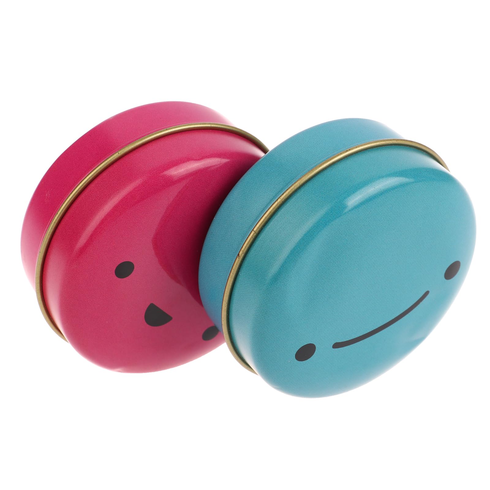 miihello 45g Metal Round Tins Aluminum Tin Cans Containers with Screw Lid for Lotion Bars, Balms, Salve, Spices Or Beard Balm