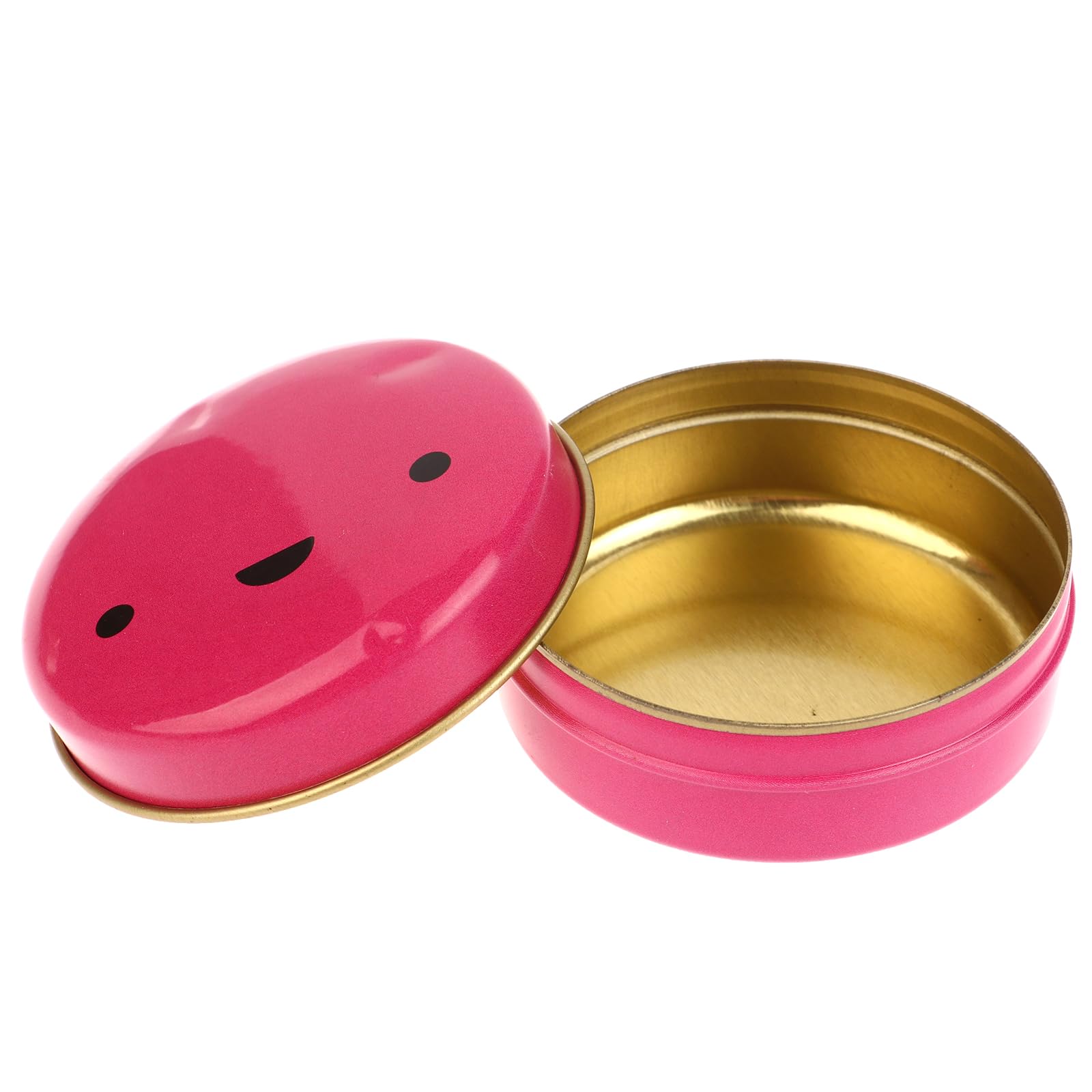 miihello 45g Metal Round Tins Aluminum Tin Cans Containers with Screw Lid for Lotion Bars, Balms, Salve, Spices Or Beard Balm