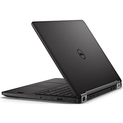 Dell Latitude E5270 Intel Core i7-6600U X2 2.6GHz 8GB 256GB SSD 12.5", Black (Certified Refurbished)