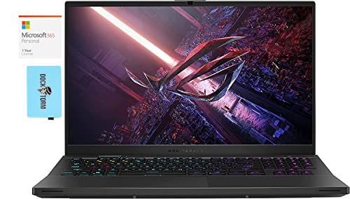 ASUS ROG Zephyrus S17 Gaming & Entertainment Laptop (Intel i9-11900H 8-Core, 32GB RAM, 1TB PCIe SSD, GeForce RTX 3080, 17.3" 120Hz Win11P) w/MS 365 Personal, Dockztorm Hub, Refurbished