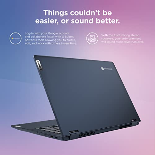 Lenovo - 2022 - IdeaPad Flex 5i - 2-in-1 Chromebook Laptop Computer - Intel Core i3-1115G4 - 13.3" FHD Touch Display - 8GB Memory - 128GB Storage - Chrome OS