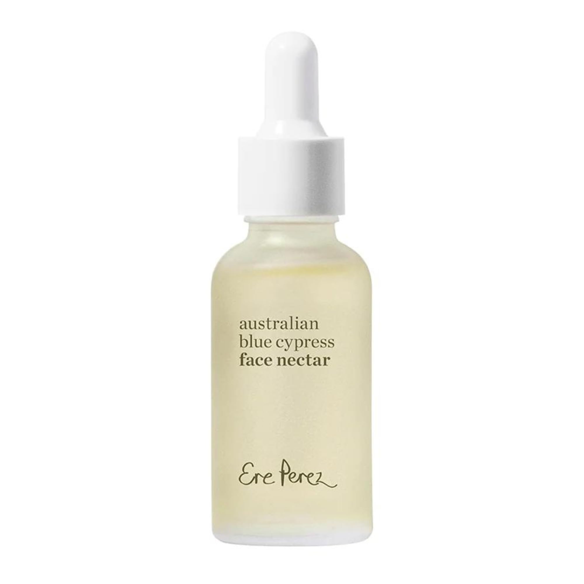 Ere Perez - Natural Australian Blue Cypress Face Nectar | Light, Hydrating, Revitalizing, Calming | Camellia, Frankencense | Vegan, Cruelty-Free, Clean Beauty, Sensitive Skin Safe (1 fl oz | 30 ml)