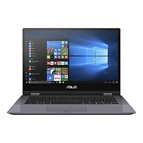 ASUS VivoBook 14" FHD LED 2-in-1 Touchscreen Premium Laptop Bundle Accessory | Intel Core i5-10210U | 8GB DDR4 RAM | 512GB SSD | Backlit Keyboard | Fingerprint | HDMI | Windows 10
