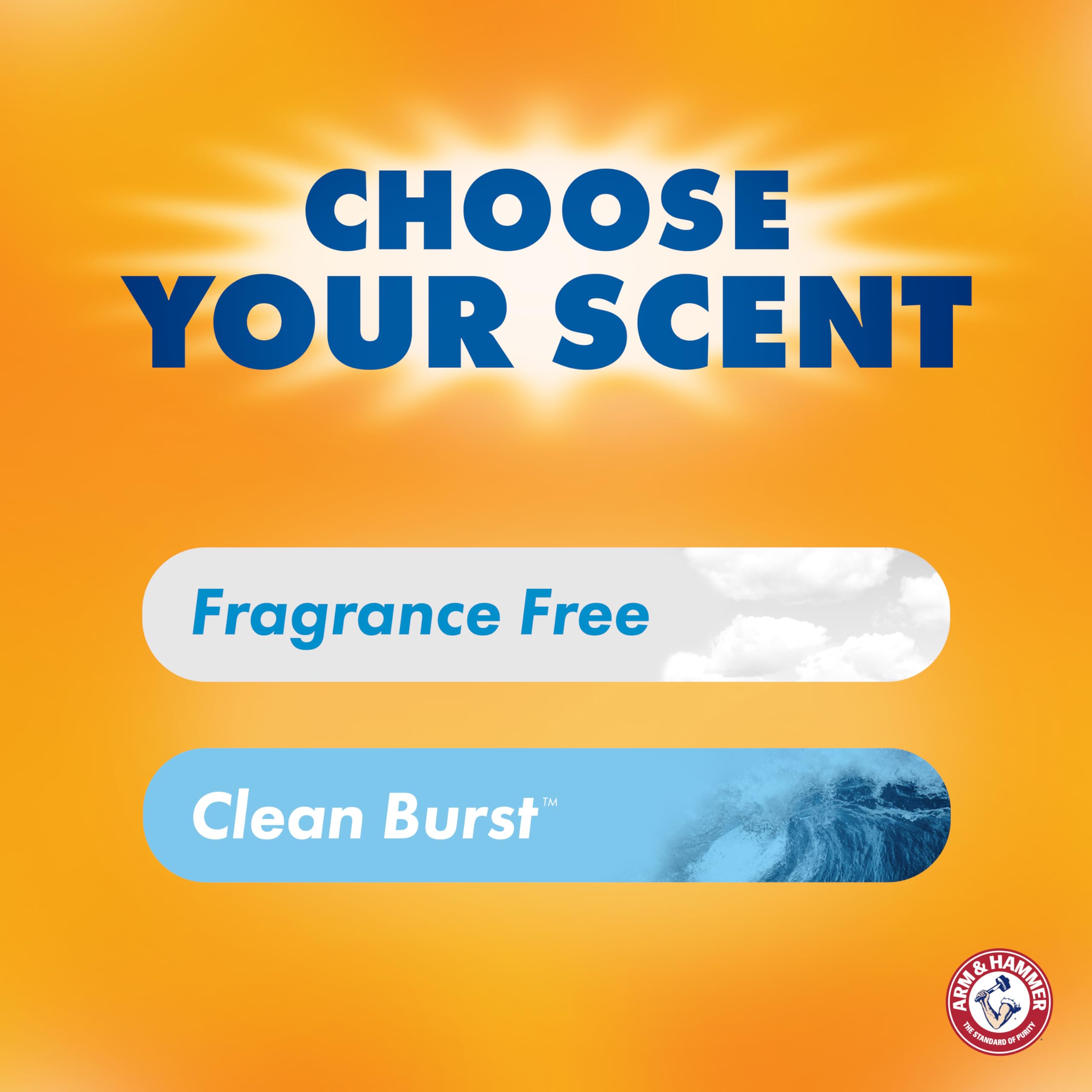 Arm & Hammer Hanging Moisture Absorber and Odor Eliminator, 16.1 oz., 6 Pack, Clean Burst, Moisture Absorbers for Closet and Small Rooms, Long-Lasting Freshness