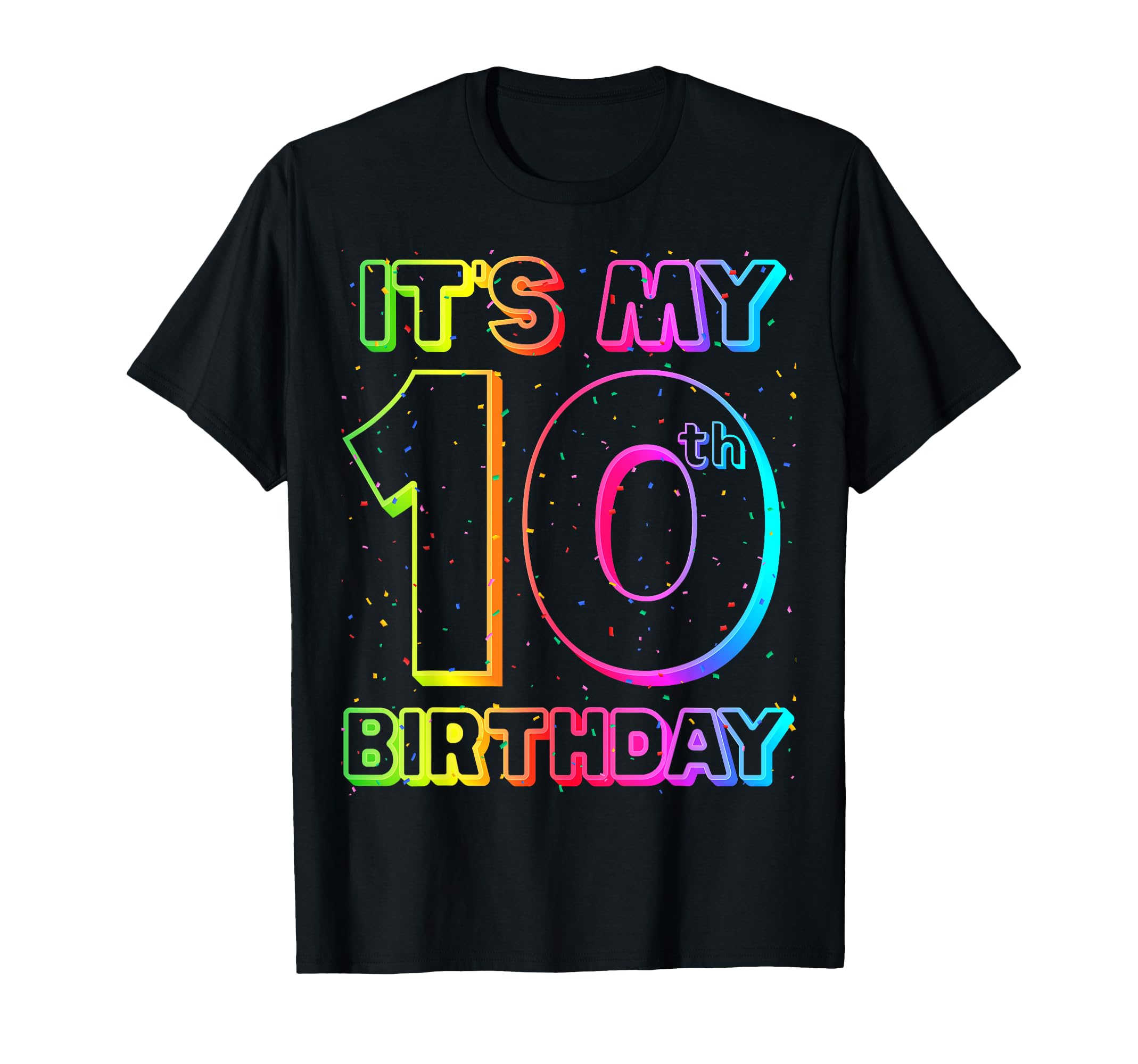 It's My 10th Birthday Tenth Anniversary 10 Year Old Bday T-Shirt