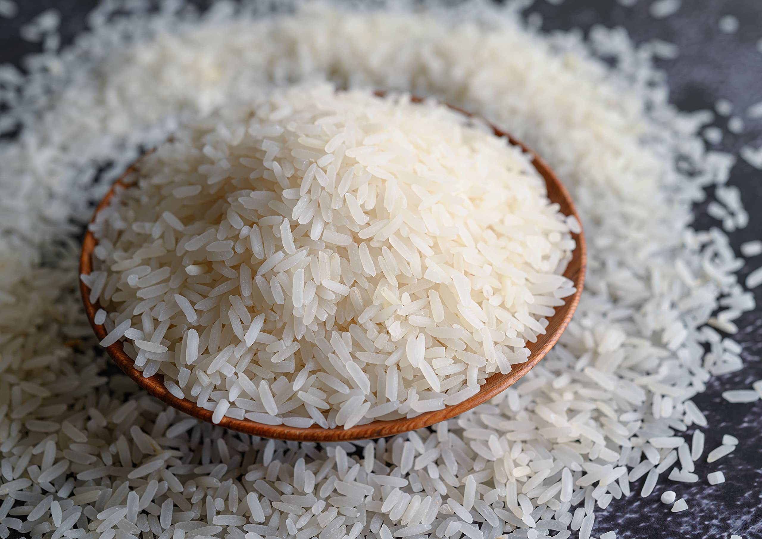 Food to Live - Organic White Jasmine Rice, 5 Pounds - Non-GMO, Long-Grain Rice Variety, Raw, Vegan, Kosher, Bulk