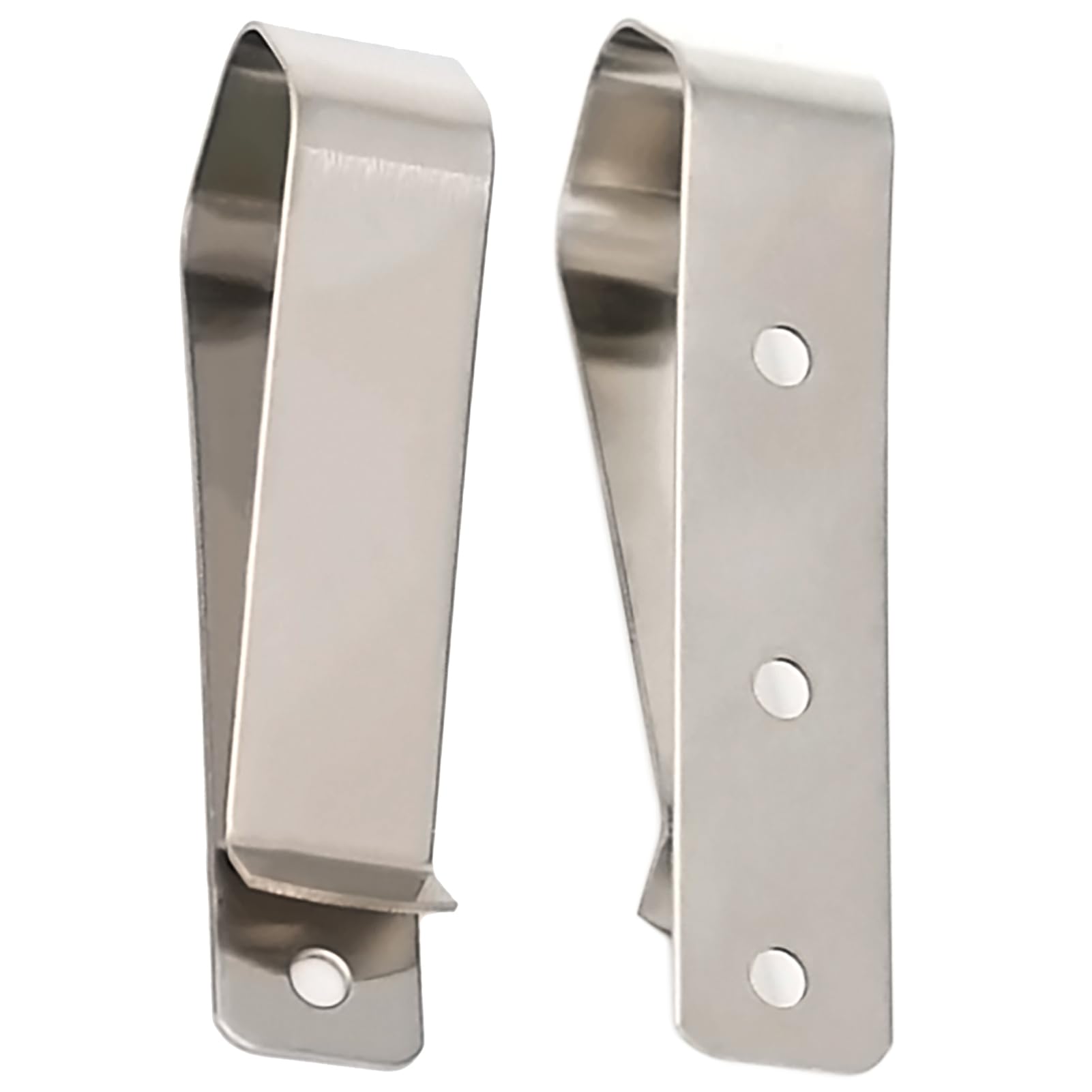 2 Pcs Garage Door Remote Stainless Steal Visor Clip Only Compatible with Liftmaster Chamberlain Craftsman Opener Remote