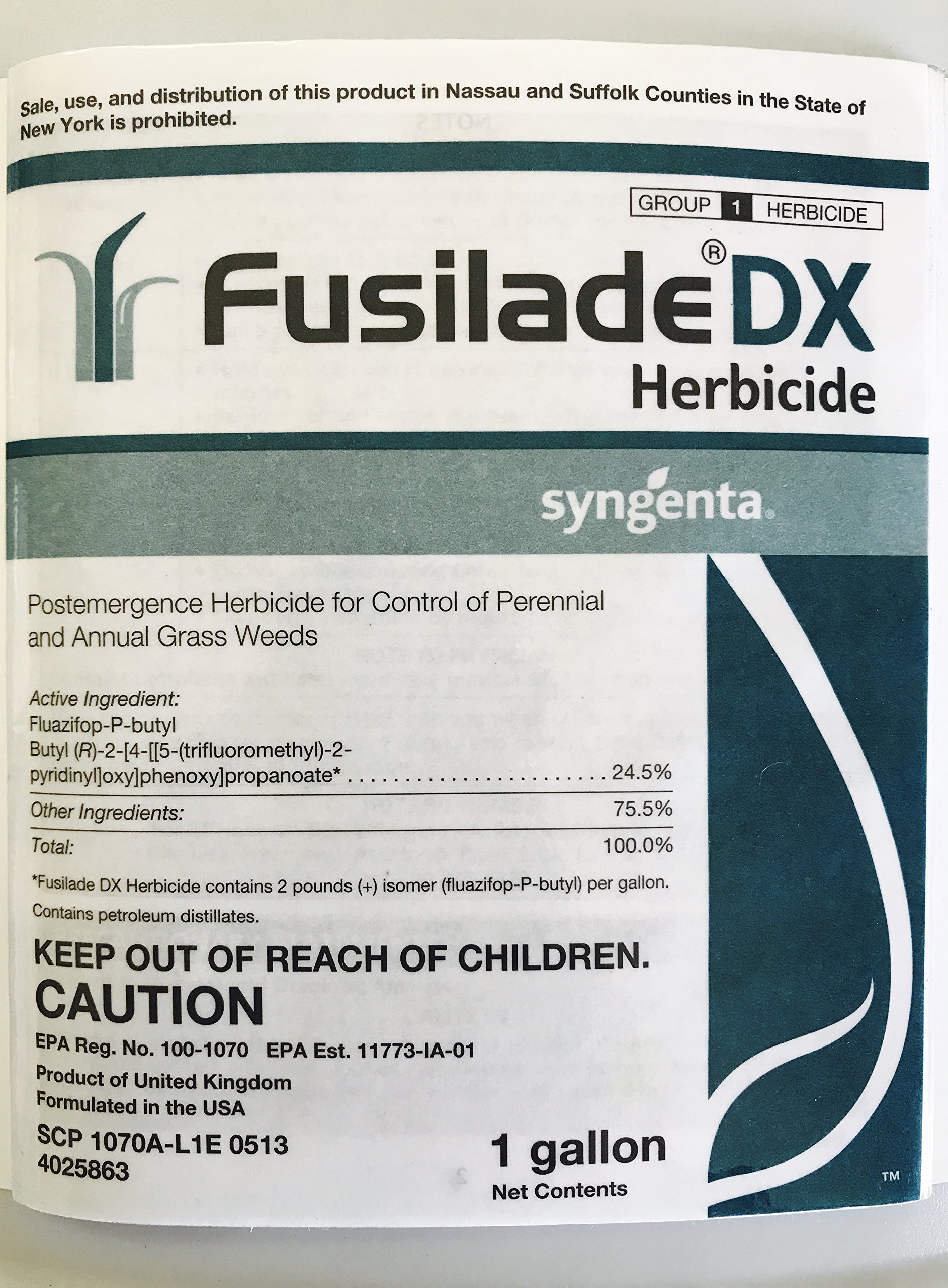 Fusilade DX Herbicide 1 Gallon Jug