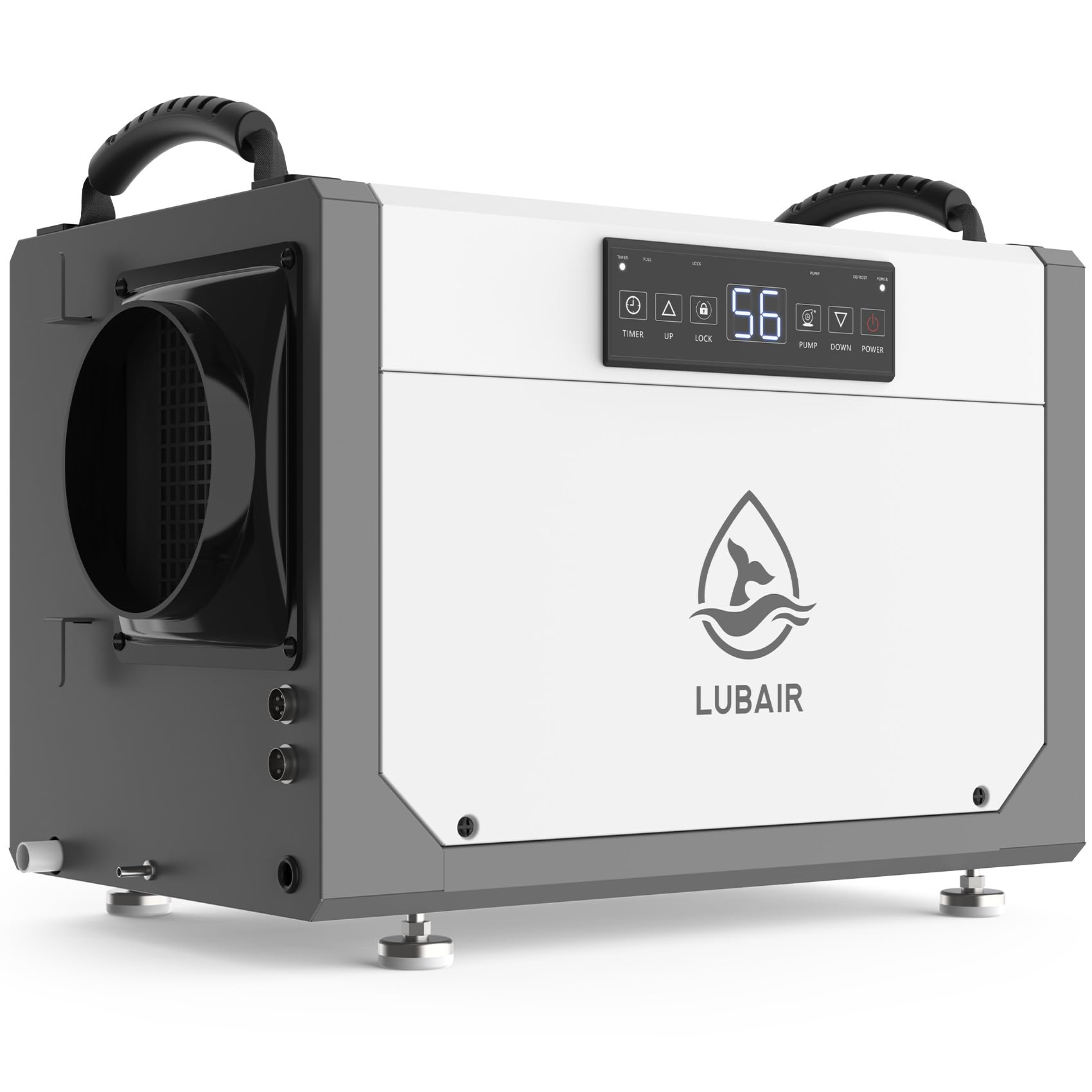 113 pint Crawl Space Dehumidifier with Pump for Basement,Commercial Dehumidifiers with Drain Hose, Industrial Dehumidifier for Large Space,Whole House