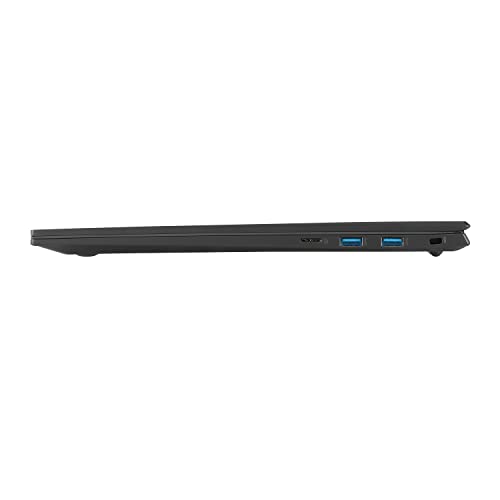 LG gram (2022) 17Z90Q Ultra Lightweight Laptop, 17" (2560 x 1600) IPS Display, Intel Evo 12th Gen i7 1260P Processor, 16GB LPDDR5, 1TB NVMe SSD, FHD Webcam, WiFi 6E, Thunderbolt 4, Windows 11, Black