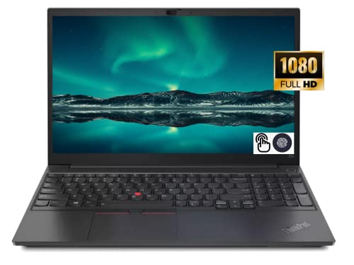 New Lenovo ThinkPad E15 Business Laptop, 15.6" FHD IPS Anti-Glare Touchscreen Display, Intel Core i7-10510U, Windows 11 Pro, 32GB RAM, 2TB SSD, Fingerprint Reader, Backlit Keyboard