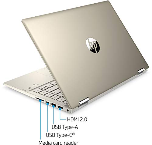 2020 HP Pavilion x360 14" FHD WLED Touchscreen 2-in-1 Convertible Laptop, Intel Core i5-1035G1 up to 3.6GHz, 8GB DDR4, 256GB SSD, 802.11ac, Bluetooth, Webcam, HDMI, Fingerprint Reader, Windows 10