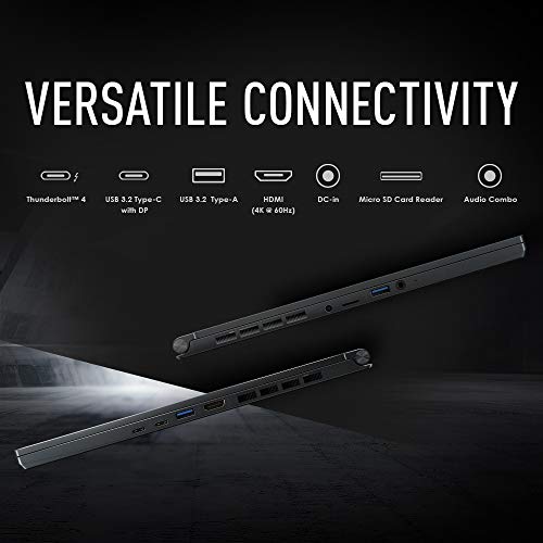 MSI Stealth 15M Gaming Laptop: 15.6" 144Hz FHD 1080p Display, Intel Core i7-11375H, NVIDIA GeForce RTX 3060, 16GB, 512GB SSD, Thunderbolt 4, WiFi 6, Win10, Carbon Gray (A11UEK-009)