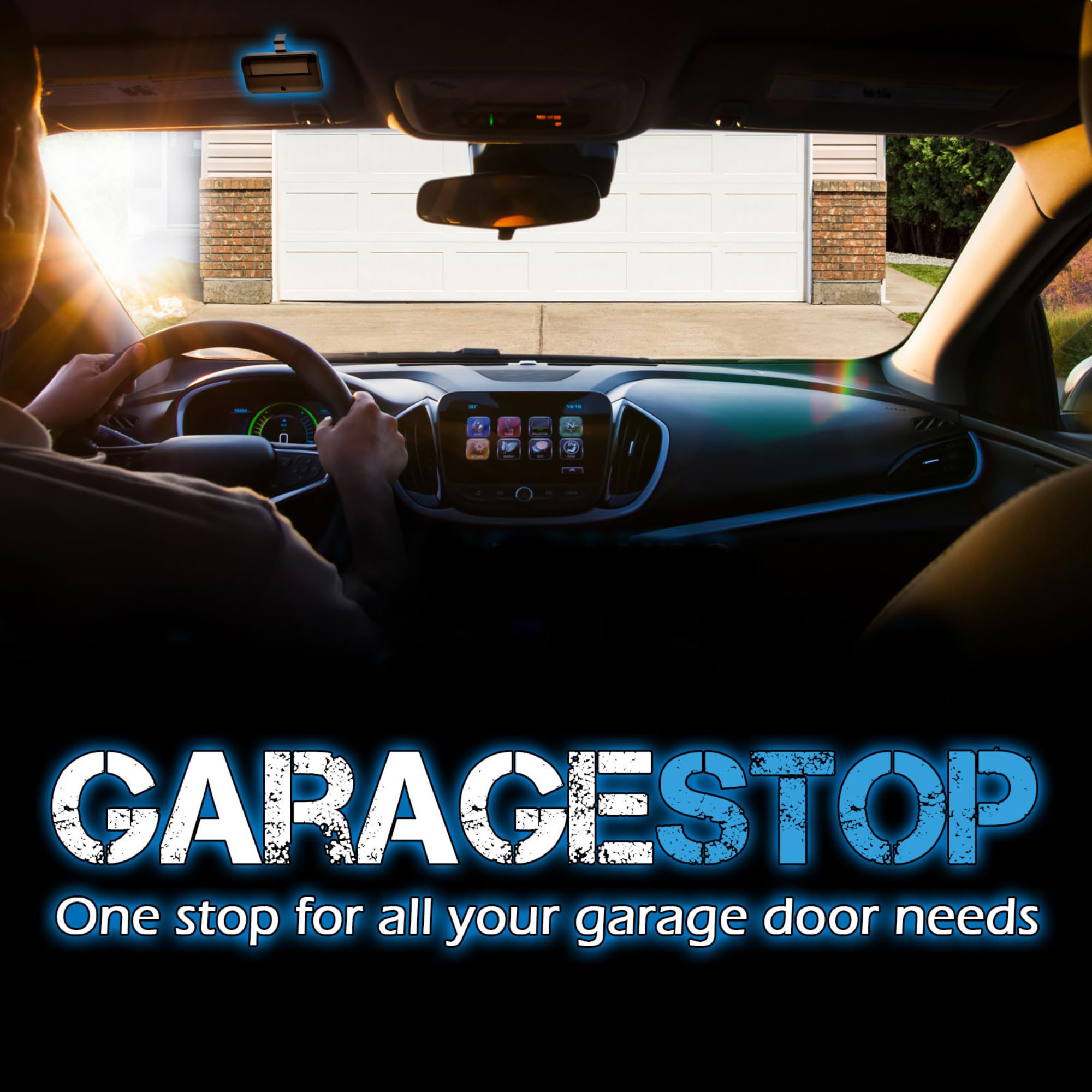 Garage Stop 2X 893LM 893Max for Chamberlain Craftsman Liftmaster Garage Door Opener Remote, 1993 to Present Gate Opener Remote, Replacement Garage Door Remote