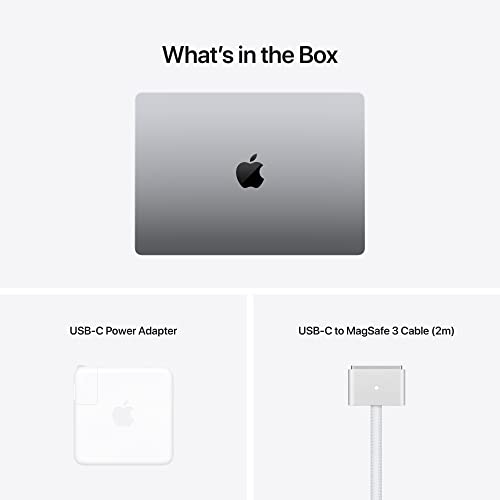 Apple 2021 MacBook Pro (14-inch, M1 Pro chip with 10‑core CPU and 16‑core GPU, 16GB RAM, 1TB SSD) - Space Gray