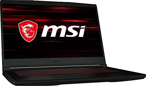 MSI GF63 Gaming Laptop, 15.6" Full HD Display, Intel Core i5-10500H Processor, 16GB RAM, 1TB SSD, NVIDIA GeForce GTX 1650 Graphics, Backlit Keyboard, Wi-Fi 6, Windows 11 Home
