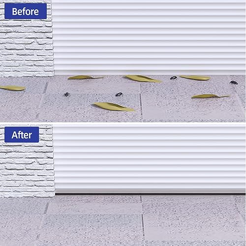 Duzzy Garage Door Bottom Seals, 10 Feet P-Bulb Weatherproofing Garage Door Seals Bottom Rubber for Single-Track Replacement Overhead Doors