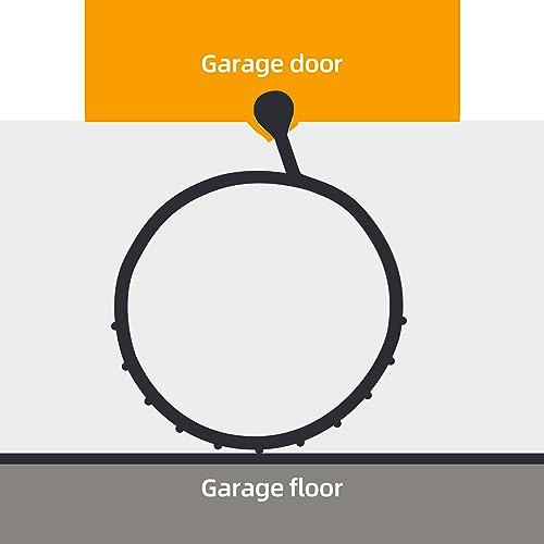 Duzzy Garage Door Bottom Seals, 10 Feet P-Bulb Weatherproofing Garage Door Seals Bottom Rubber for Single-Track Replacement Overhead Doors