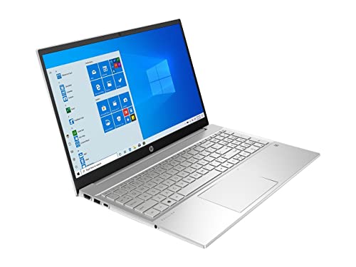 HP Pavilion 15 Business Laptop | 15.6" FHD IPS BrightView Multi-Touch Display | AMD 8-core Ryzen 7 5825U (>i7-1160G7) | 16GB DDR4 512GB SSD | Backlit USB-C HDMI B&O Win11Pro Silver + 32GB MicroSD Card