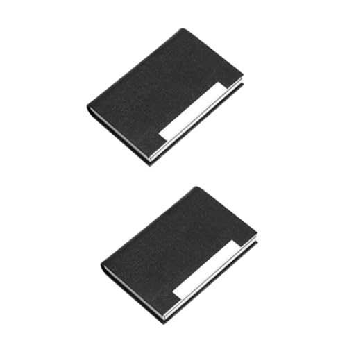 Tofficu 2pcs Name Holder Stainless Steel Case Holder for Business