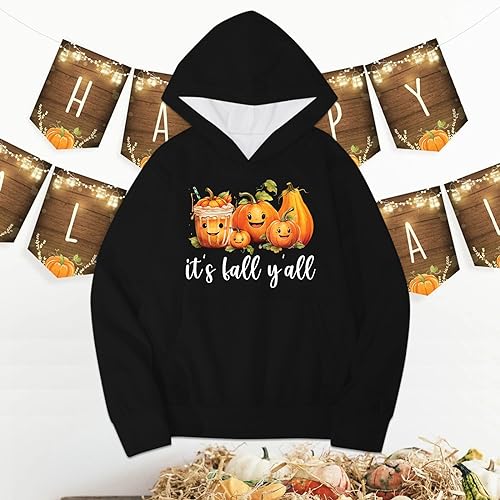 Unisex Kids Solid Cotton Thin Pullover Sweatshirt Casual Solid Pockets Spring Sports Hoodie Outfits Cozy Toddler Sweatshirts Navy