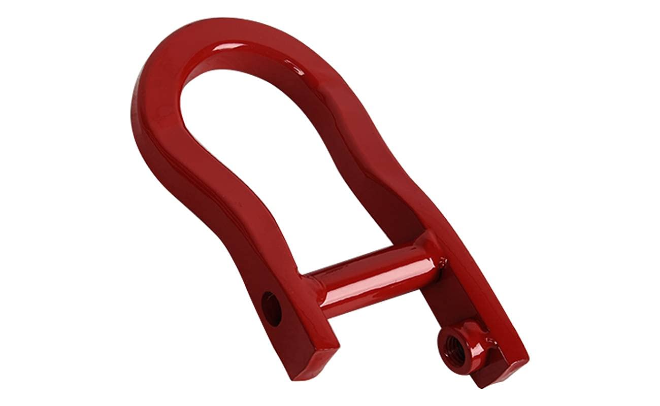 TOPAZ 84192871 2PCS Red Tow Hooks Compatible with 2007-2019 Chevy Silverado GMC Sierra 1500