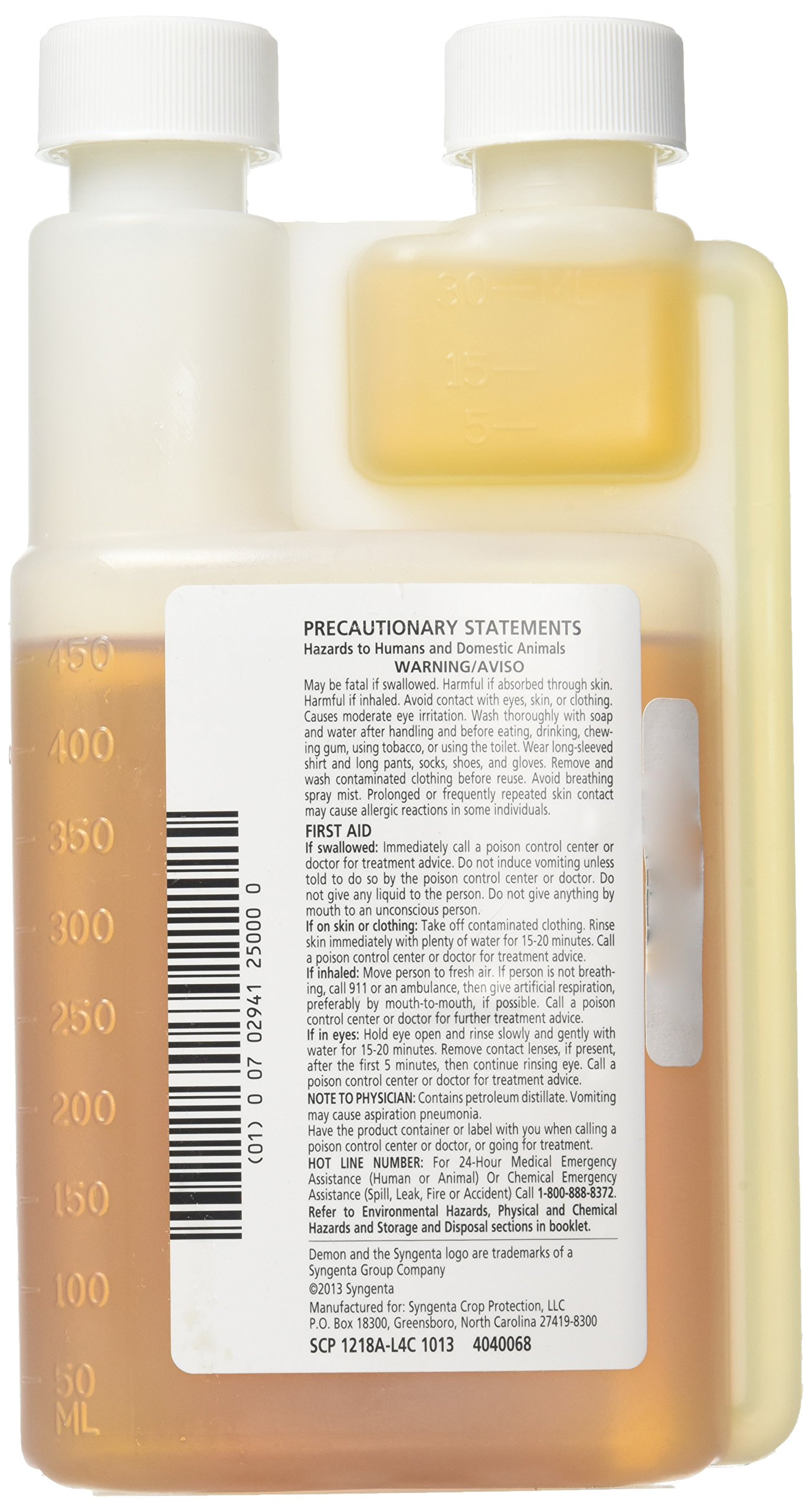 Syngenta - A12690A - Demand CS - Insecticide - 8oz & Syngenta 070294125000 Demon Max Insecticide, Yellowish