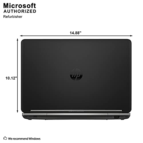 HP Probook 650 G1 15 Inch Business Laptop, Intel Core i5-4210M up to 3.2GHz, 16G DDR3, 256G SSD, DVD, DP, VGA, Windows 10 Pro 64 Bit-Multi-Language Supports English/Spanish/French(Renewed)