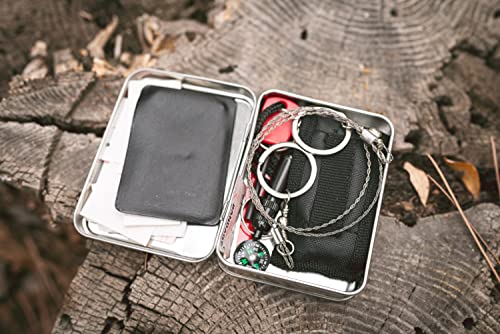 Stansport Vintage Tin Emergency First Aid Kit