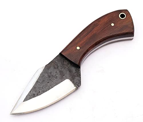 Sky Knives Handmade Fixed Blade High Carbon Steel, Hunting Knives, Bushcraft EDC Survival and Pocket Knife For Men With Sheath.