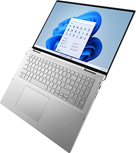 [Windows 11 Home] 2021 Newest Dell Inspiron 7000 2-in-1 Laptop, 17" QHD+ Touch Display, Intel Core i7-1165G7, 64GB RAM, 1TB SSD, HDMI, Thunderbolt 4, Wi-Fi 6, Webcam, Backlit KB, FP Reader, Silver
