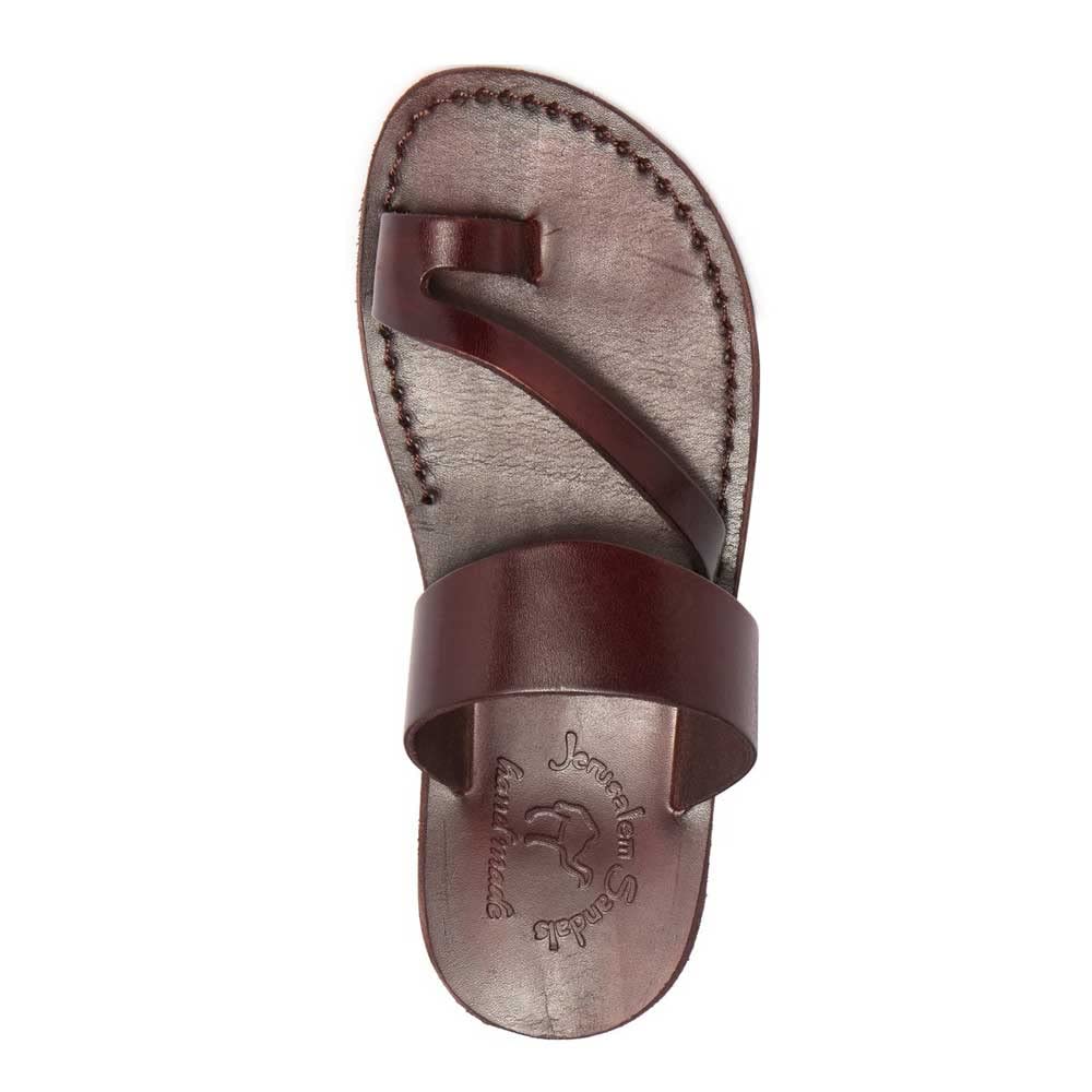 Zohar - Leather Toe Ring Sandal - Mens Sandals