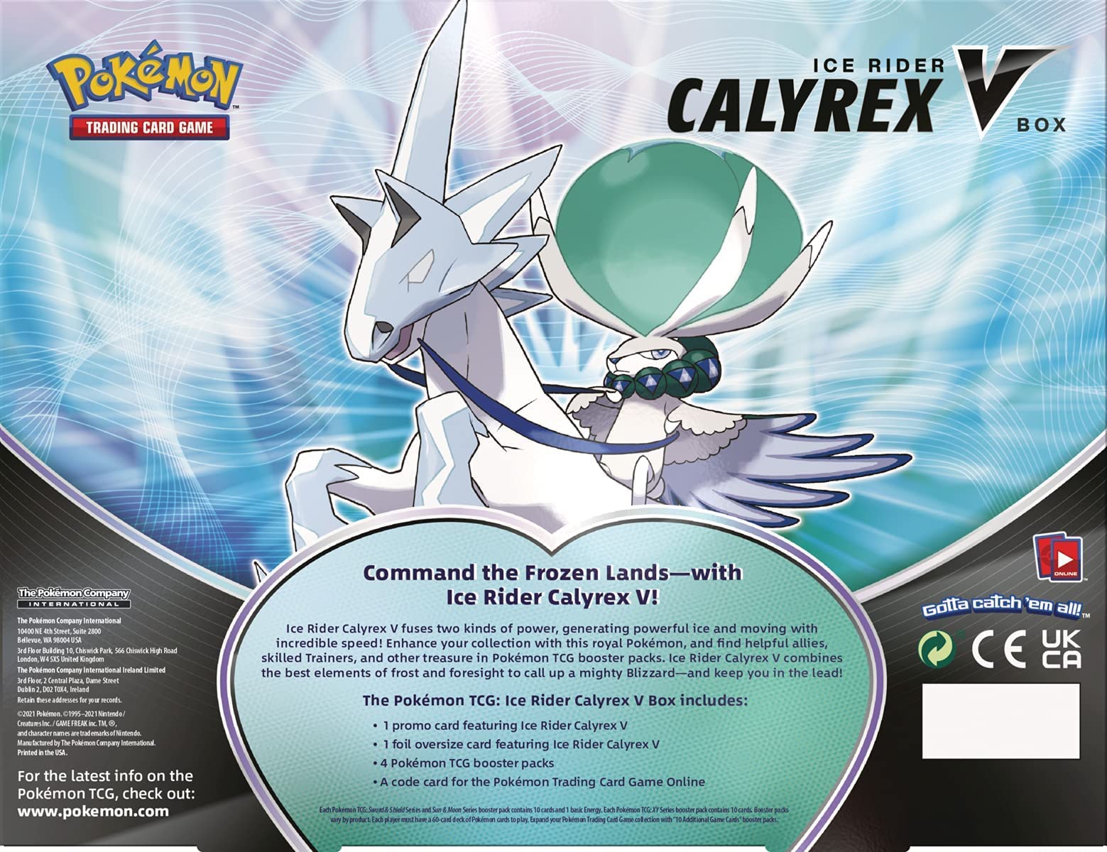 Pokemon TCG: Calyrex V Box