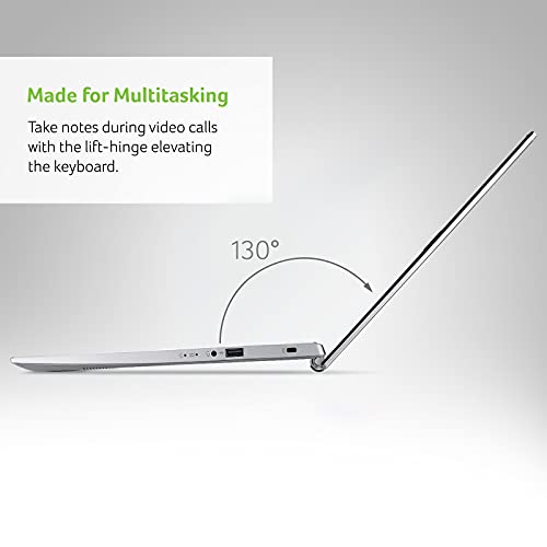 Acer Aspire 5 A515-56-32DK Slim Laptop - 15.6" Full HD IPS Display - 11th Gen Intel i3-1115G4 Dual Core Processor - 4GB DDR4 - 128GB NVMe SSD - WiFi 6 - Amazon Alexa - Windows 11 Home in S mode.