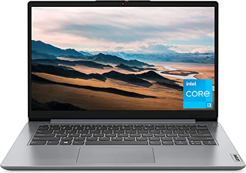Lenovo IdeaPad 1 14 inch HD Browse Laptop for Students, Intel Core i3-1215U(6Cores, Up to 4.4GHz), 20GB DDR4 RAM. 512GB NVMe SSD, Fingerprint Reader, WiFi 6, Webcam, Type-A&C, HDMI, Win 11 S