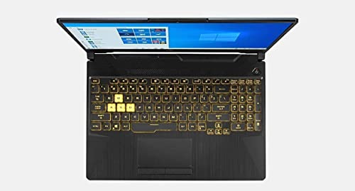 Asus TUF F15 15.6" 144Hz FHD Gaming Laptop | Intel Core i7-10870H | NVIDIA GeForce GTX 1660 Ti | Backlit Keyboard | Windows 10 | Gray (Grey, 16GB DDR4 | 512GB SSD)