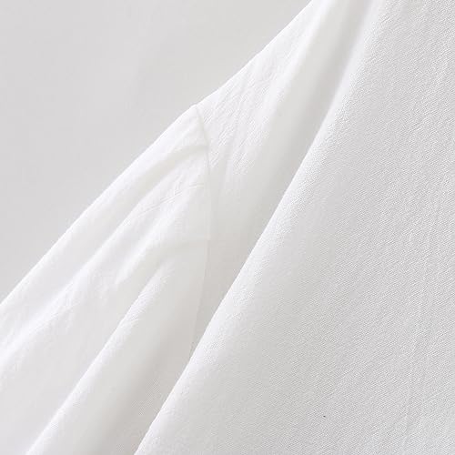 Unisex Baby V Neck T-Shirts Infant Long Sleeve Tees Letter Print Pullover Shirts Fall Outfits Clothes 0-3 Months Sweatshirt White